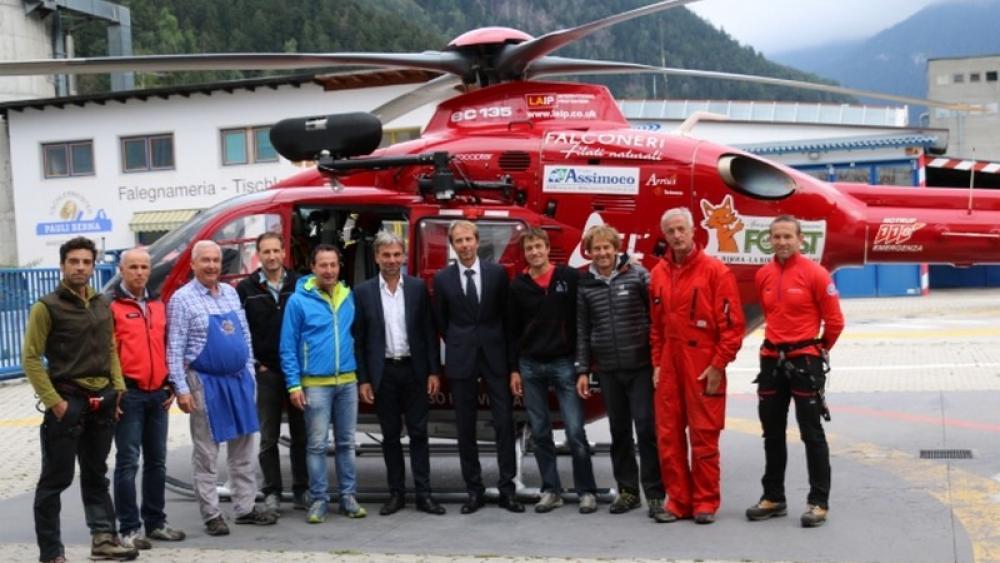 Zivilschutzlandesrat Schuler zu Besuch beim Aiut Alpin