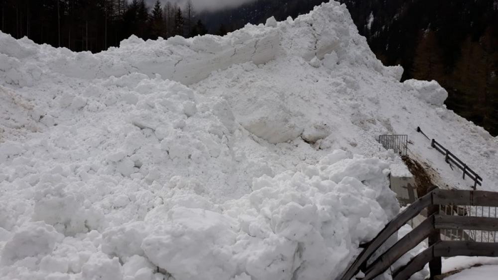 Lawinenabgang im Breitlahngraben: Schutzbauten funktionieren