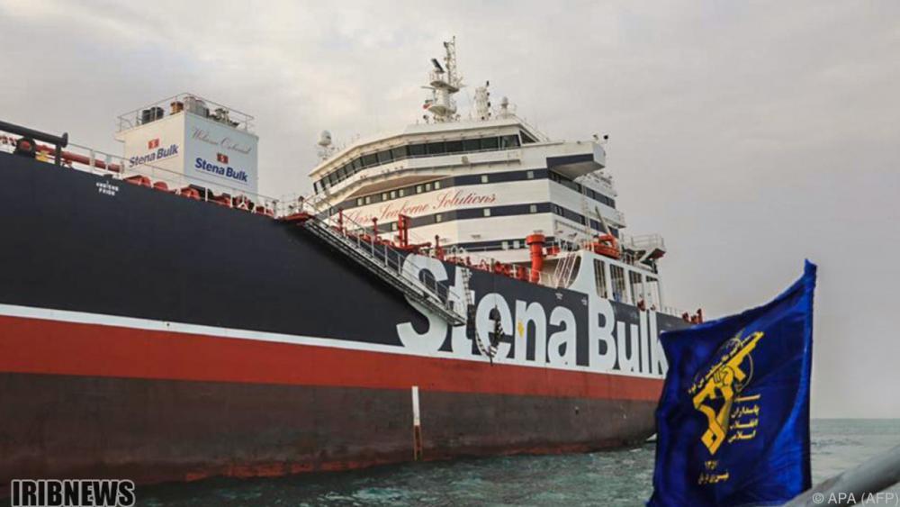 Tanker „Stena Impero” in internationalen Gewässern