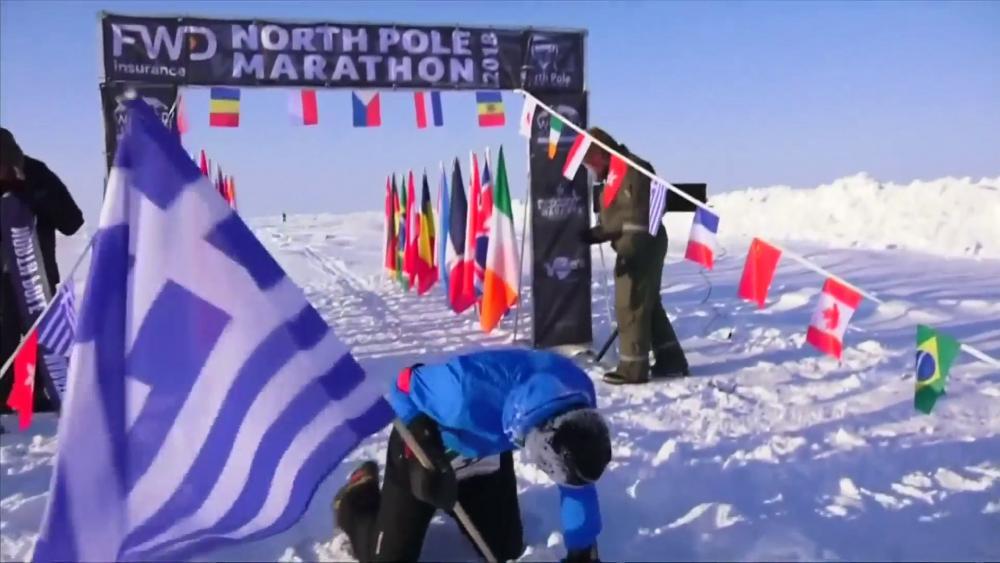 Marathon bei Minus 30 Grad