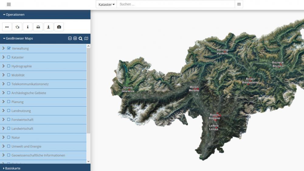 Land: Geobrowser neu aufgelegt - Chronik | stol.it