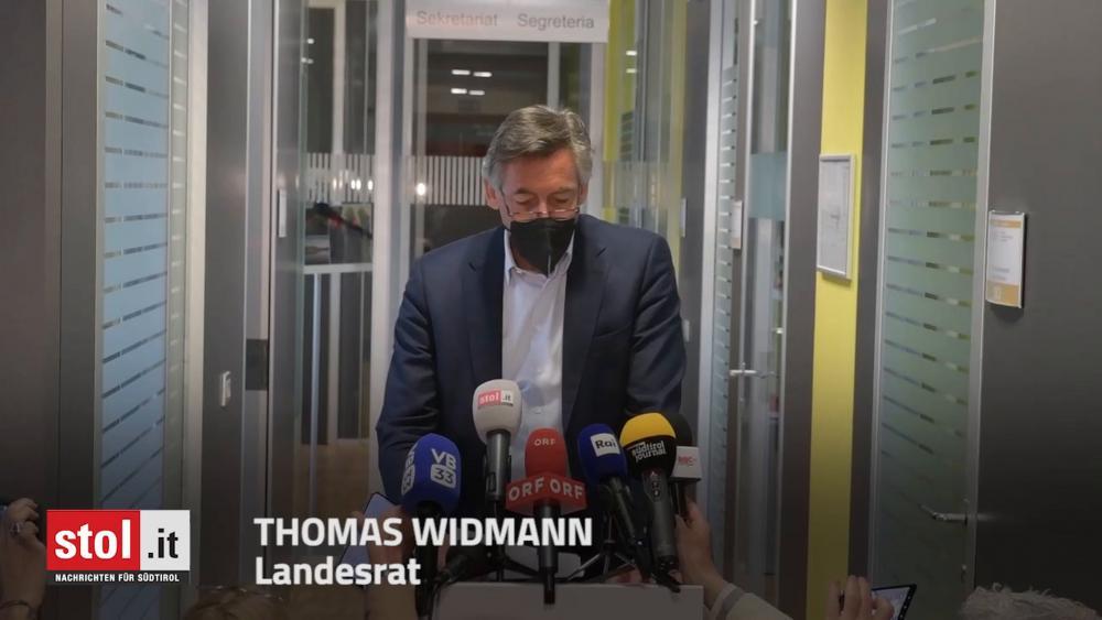 Thomas Widmann: "Es liegt am Landeshauptmann, das zu lösen" - Videos | stol.it