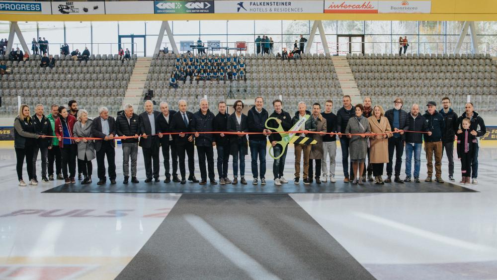 Bruneck: Intercable Arena offiziell eröffnet