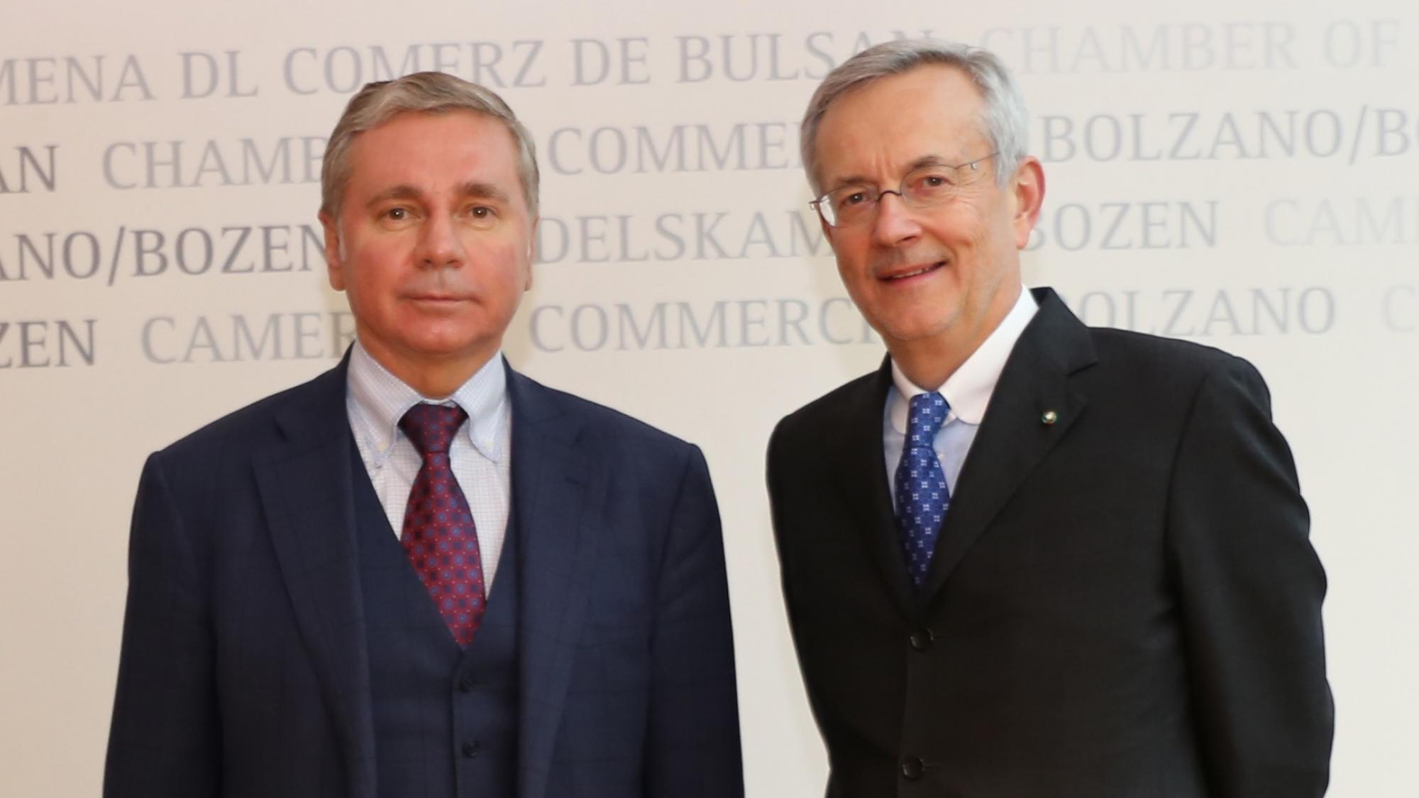 Moskauer Außenminister zu Besuch in der Handelskammer - Wirtschaft ...