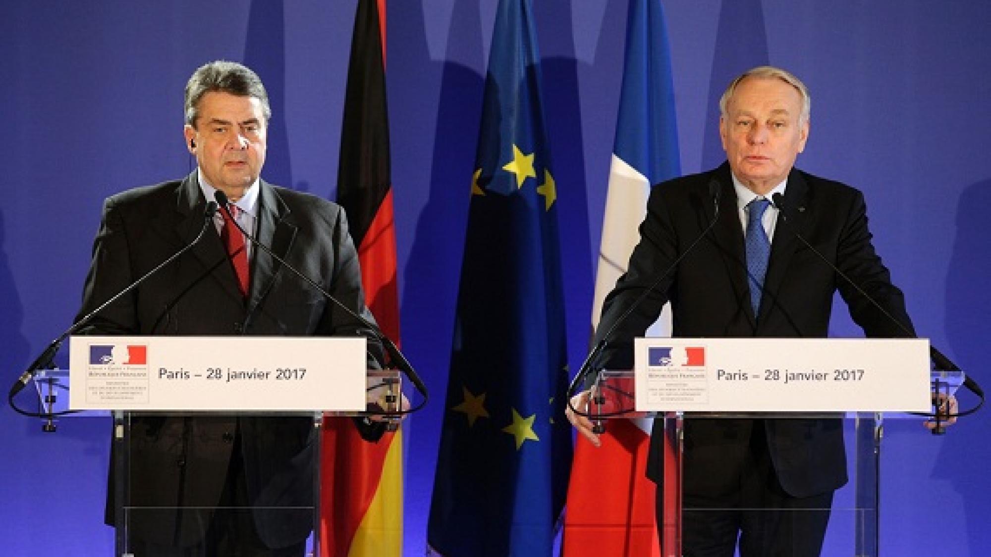 Deutscher Außenminister Gabriel beginnt Antrittsbesuch in Paris ...