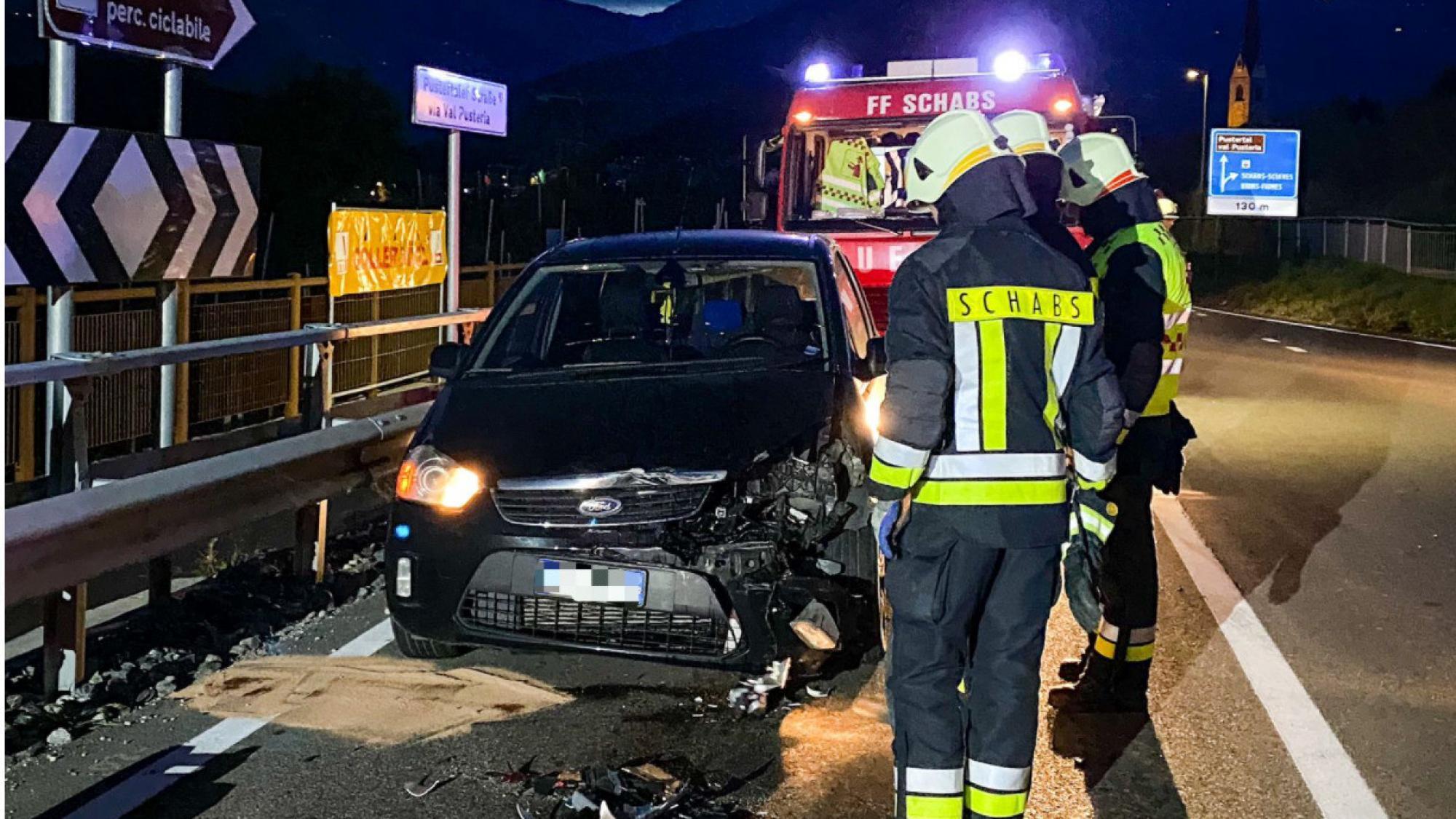 Unfall in Schabs: Ein Leichtverletzter und Blechschaden - Chronik | stol.it