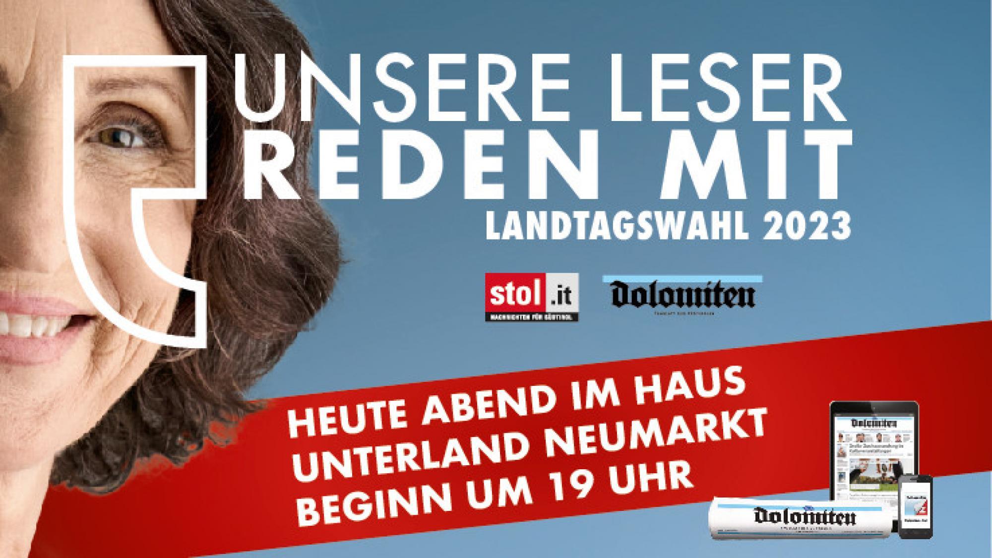 Podiumsdiskussion: Unsere Leser reden mit – Heute in Neumarkt - Politik ...