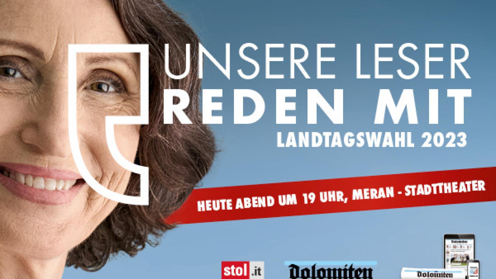 Podiumsdiskussion: Unsere Leser reden mit – Heute in Meran - Politik ...