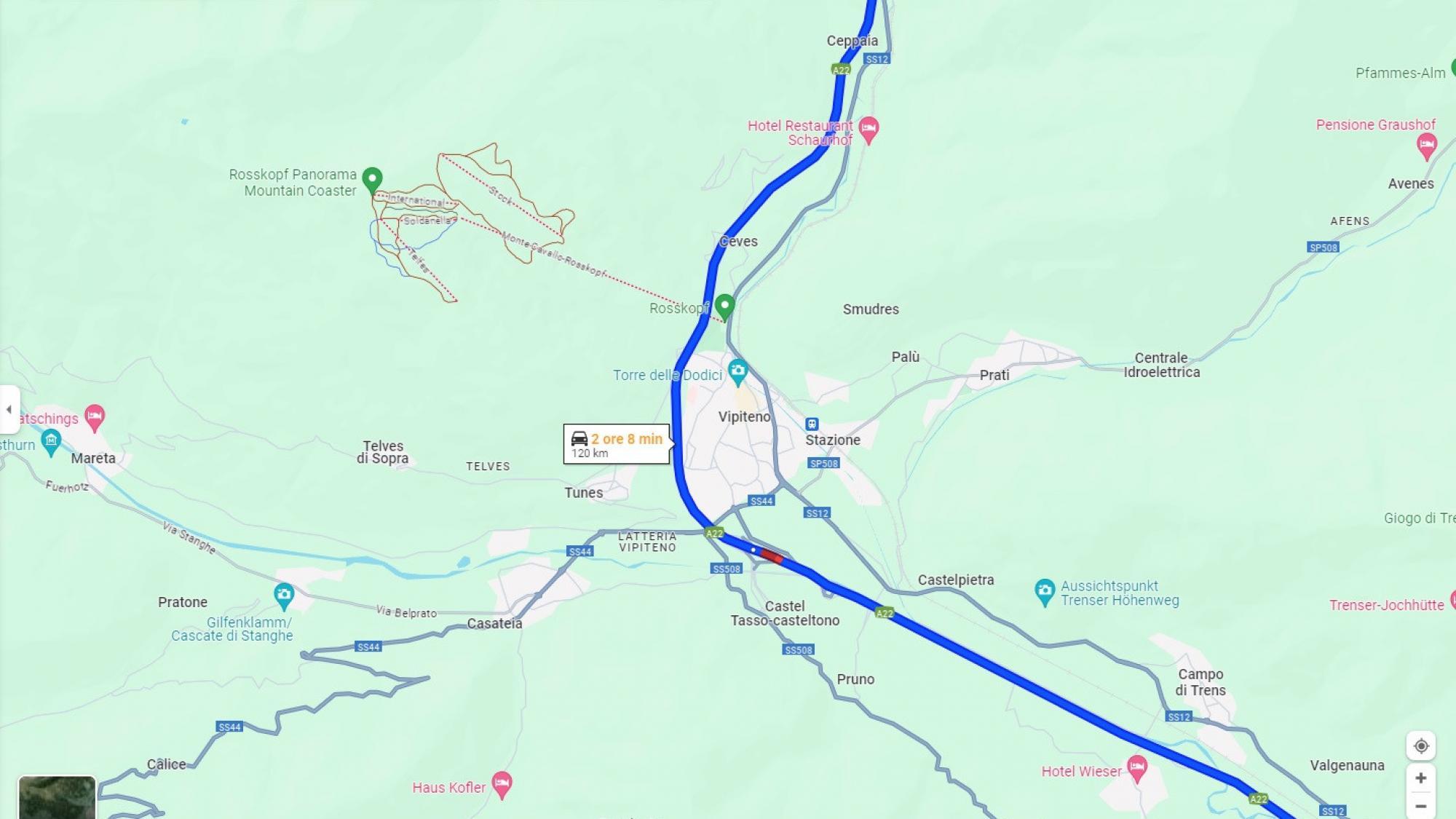 Nach fast einem Tag: Google Maps zeigt A22 wieder als frei an - Chronik ...