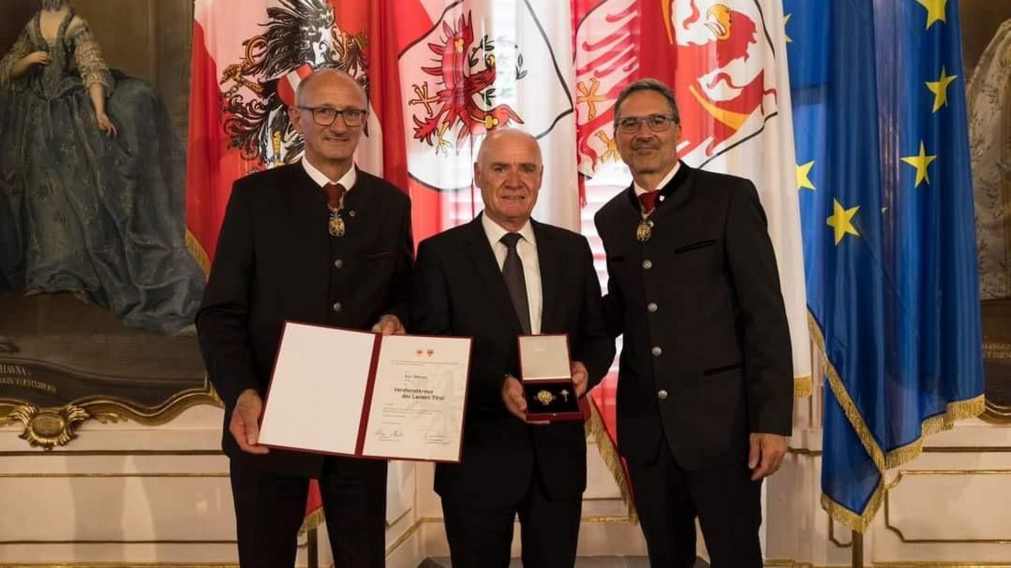 Karl Werner aus Riffian lebt das Ehrenamt - Chronik | stol.it