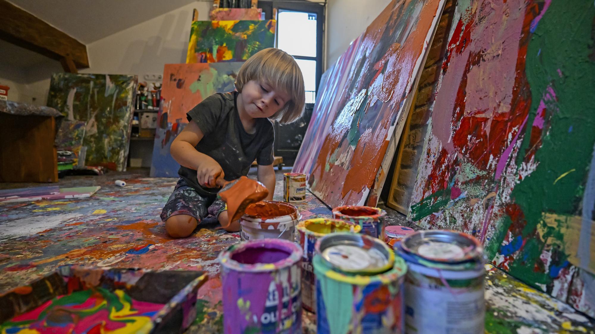 Der „Mini Picasso“ entdeckte sein Talent in Pflersch - Panorama | stol.it