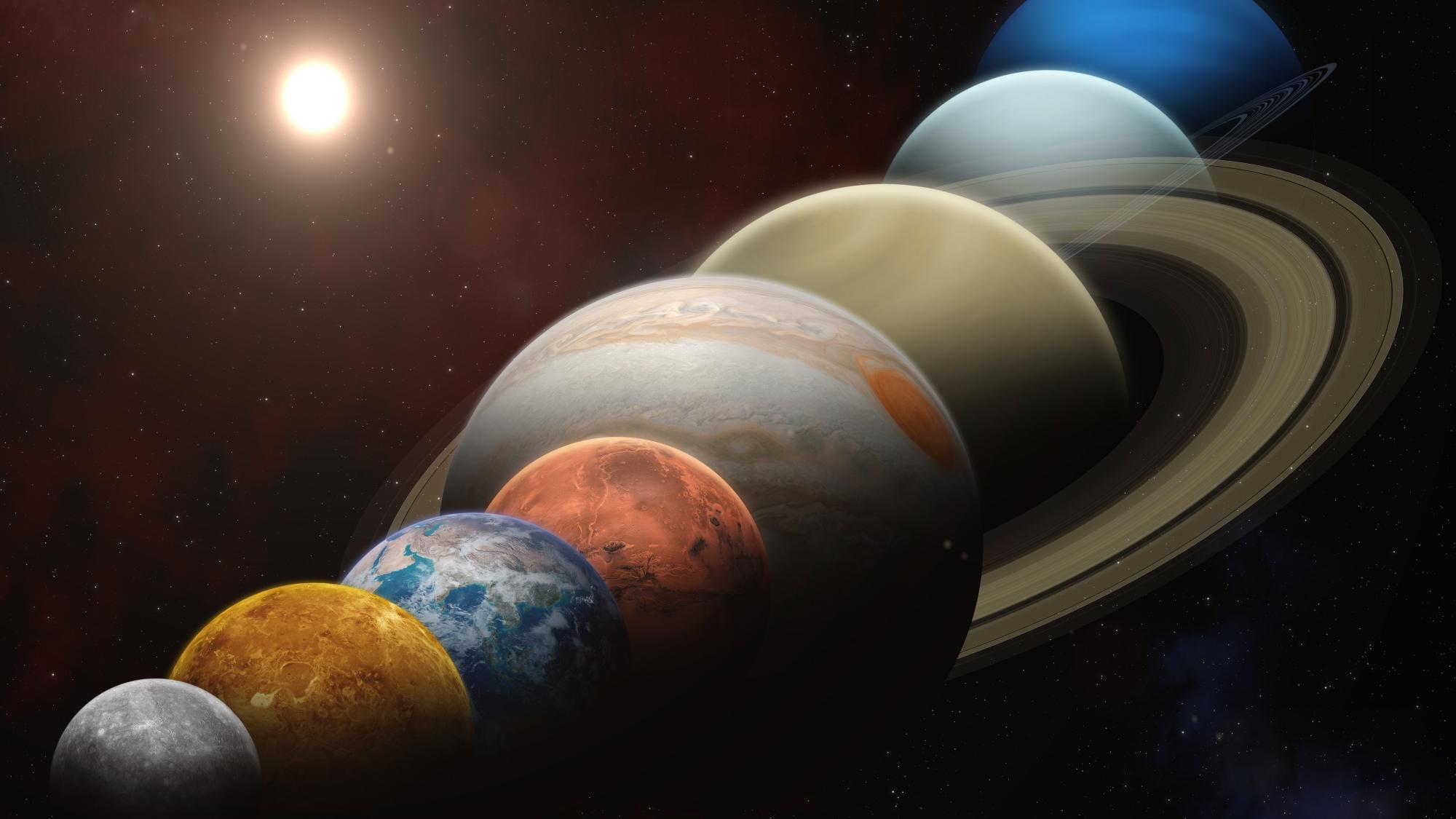 6 Planeten in einer Reihe: Seltenes Himmelsspektakel ab heute sichtbar ...