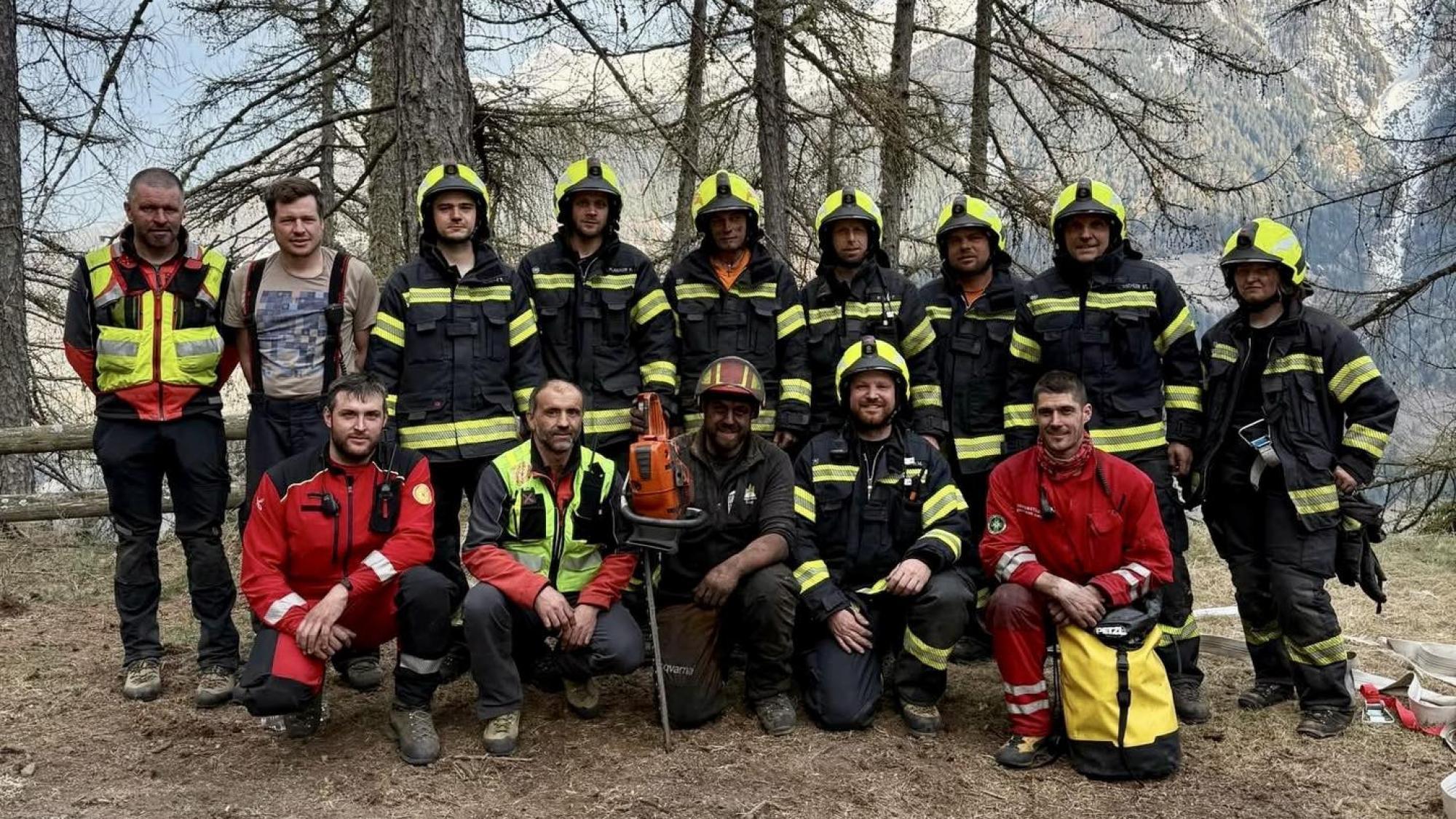 Feuerkatastrophe: Dank an die vielen Retter vom Montoni - Chronik | stol.it