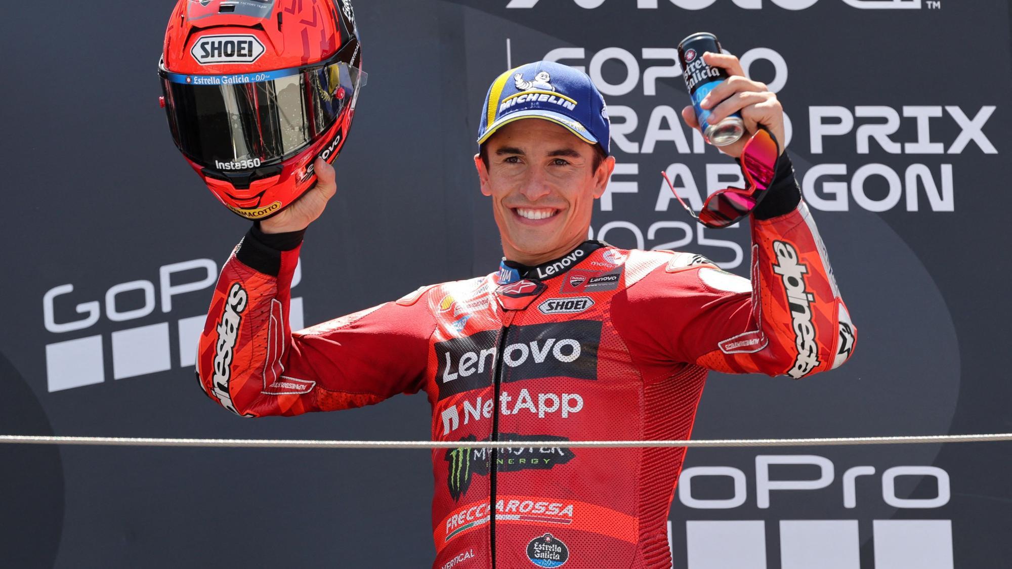Marc Marquez setzt Siegeszug in Aragon fort - Sport | stol.it
