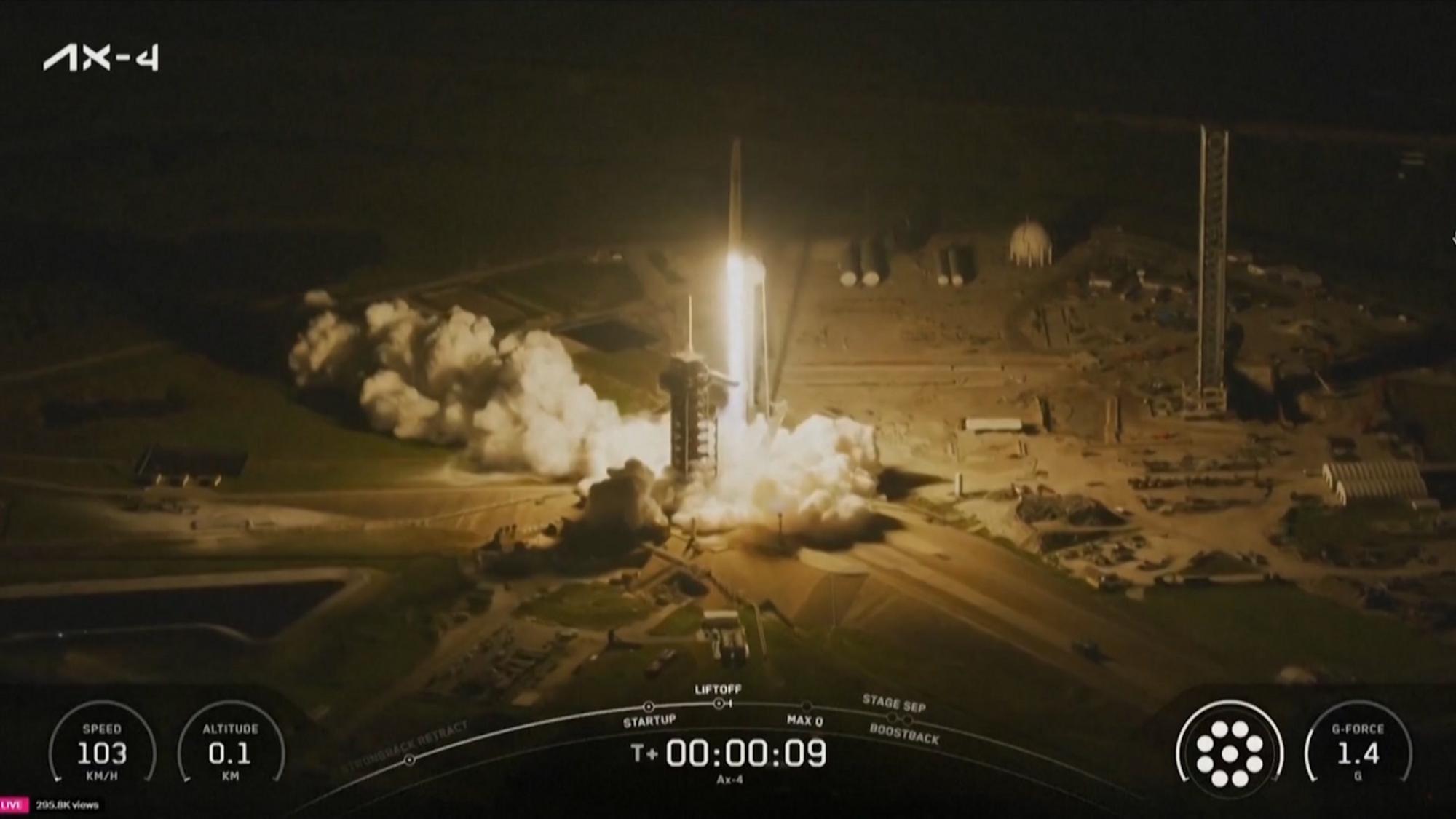 Premiere im All: Inder, Pole und Ungar auf dem Weg zur ISS - Videos ...