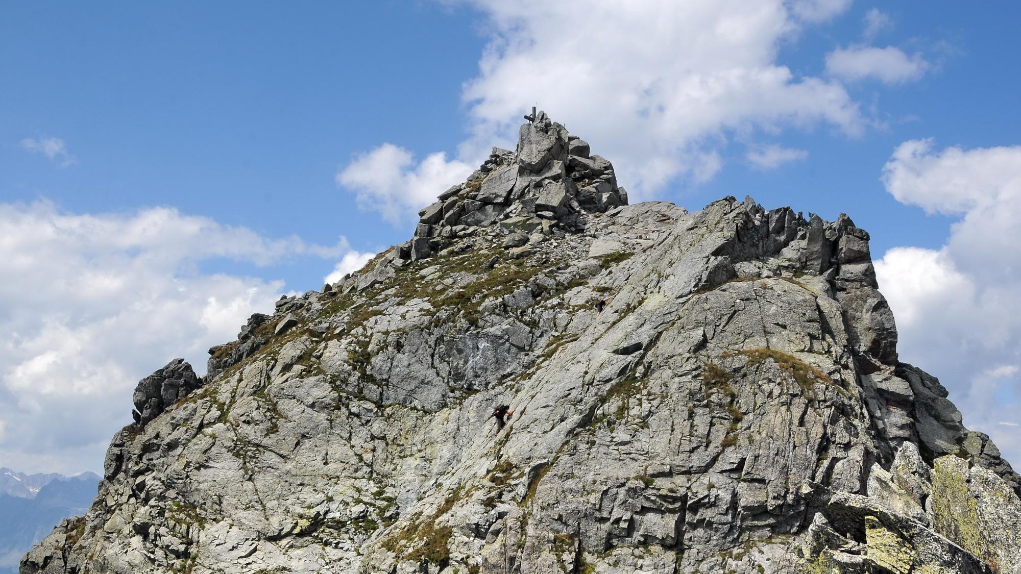 Mit Hanspaul Menara auf den Ifinger bei Meran - Panorama | stol.it